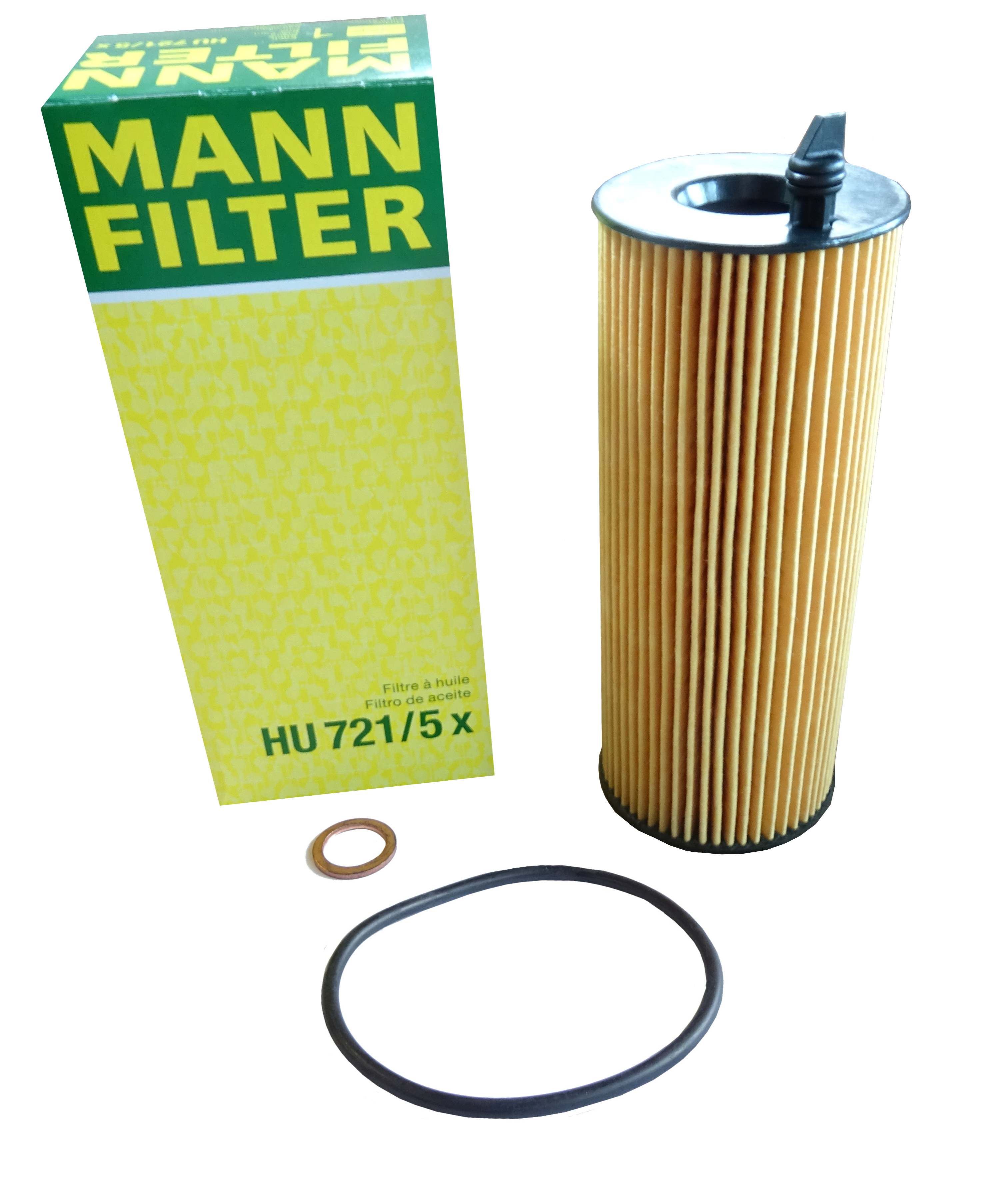www.autoscriba.de - MANN Ölfilter HU721/5x für BMW & Alpina